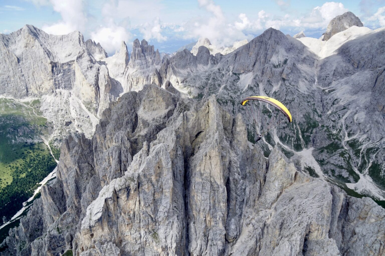 Hike&Fly Dolomiten - Fly with andy