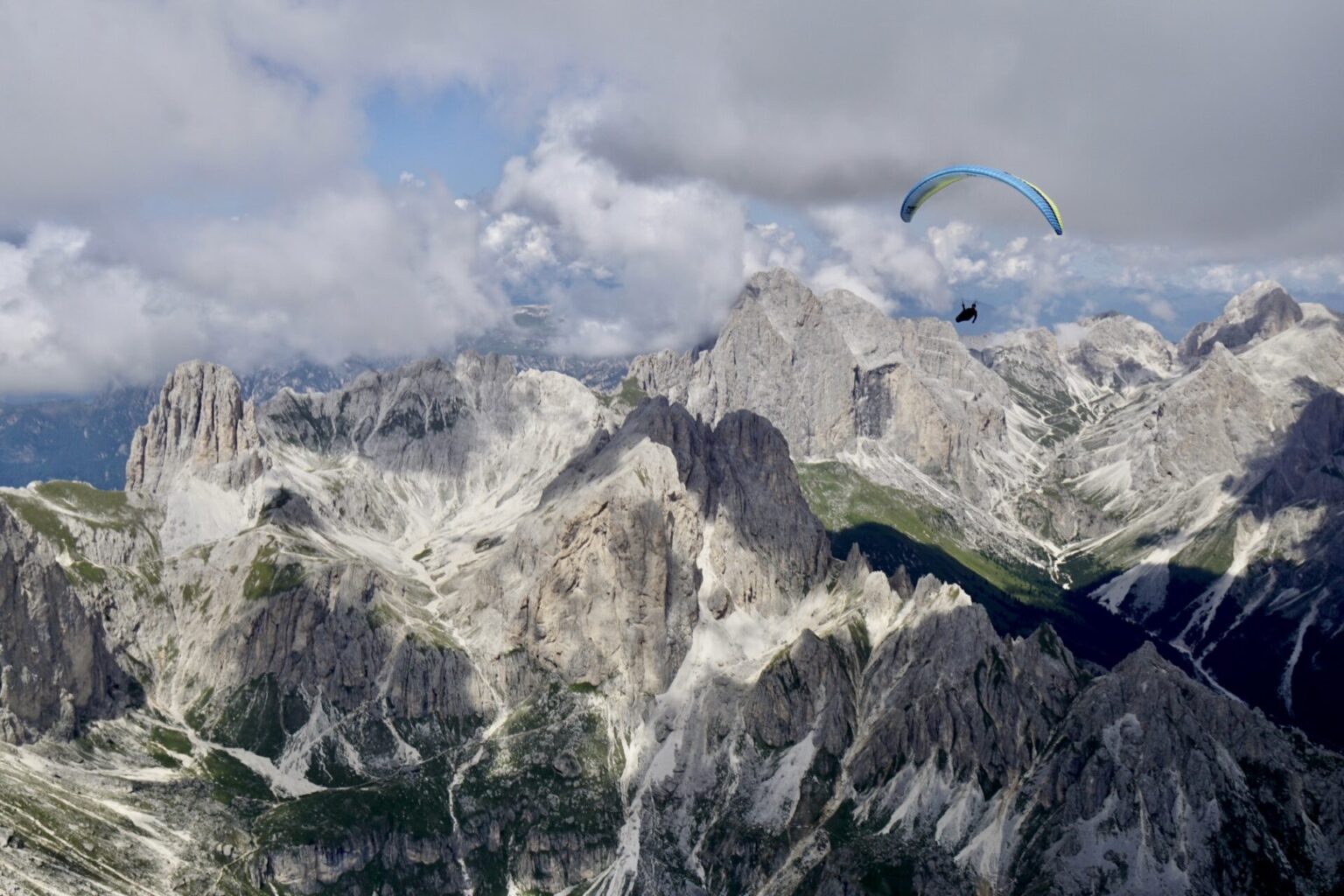 Hike&Fly Dolomiten - Fly with andy